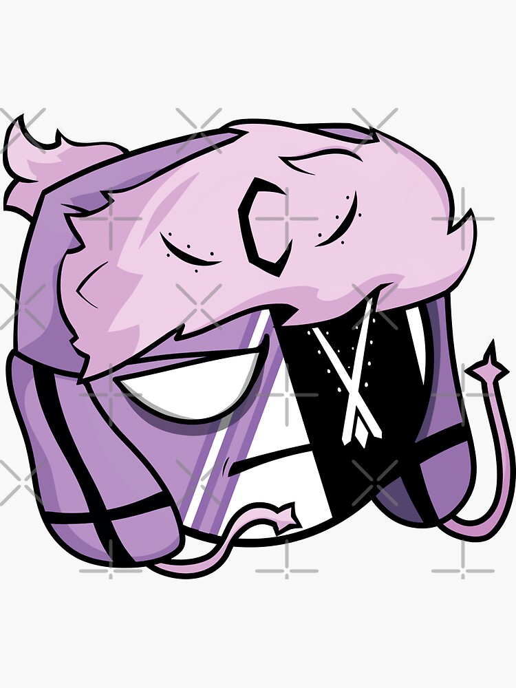 "Fnf Ruv emoji serious" Sticker for Sale by AbrekArt | Redbubble