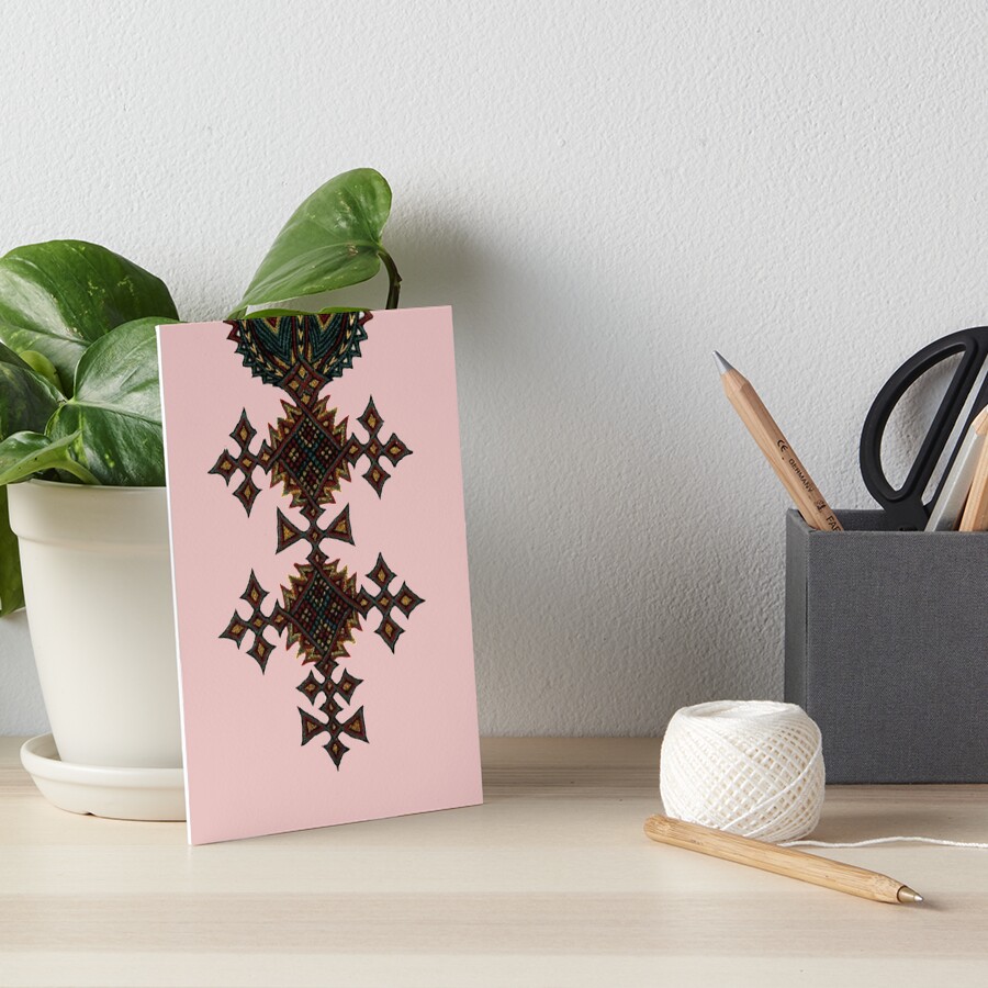 "Habesha Tilet" Art Board Print for Sale by HaGeez | Redbubble