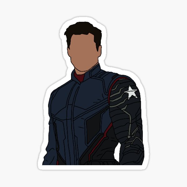 "Winter soldier sticker" Sticker for Sale by avamlarson | Redbubble