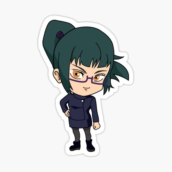 "Jujutsu Kaisen - Maki Zenin" Sticker for Sale by THEMADBRUSH | Redbubble