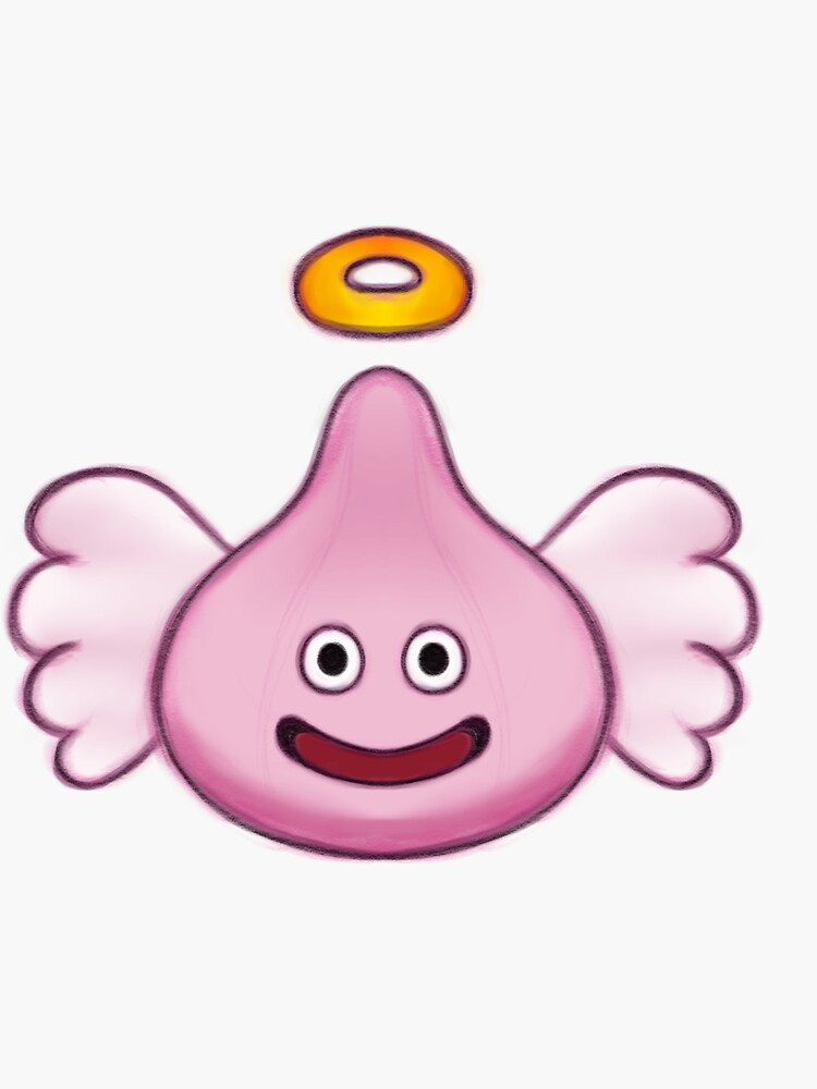 "Dragon Quest Angel Slime " Sticker for Sale by fennaie | Redbubble