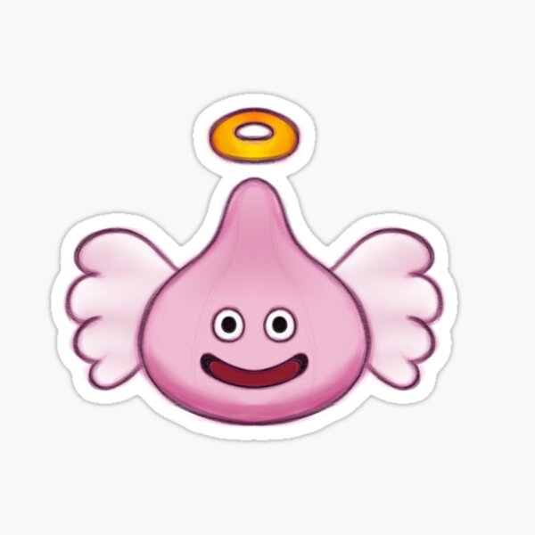 "Dragon Quest Angel Slime " Sticker for Sale by fennaie | Redbubble