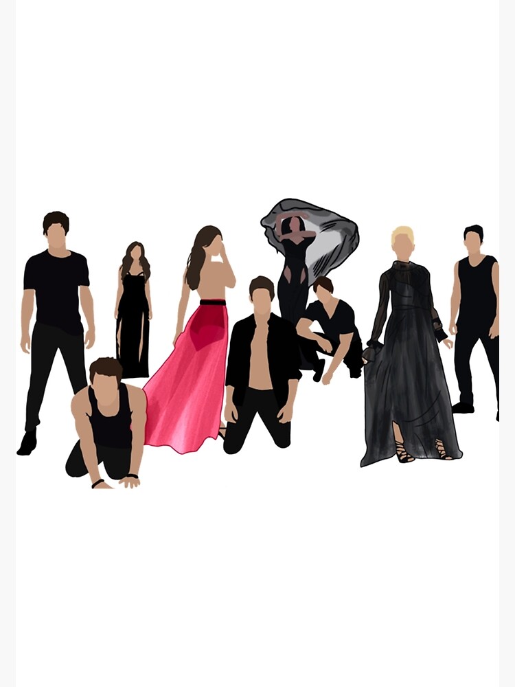 "TVD Cast" Poster for Sale by AlexacaTaylor | Redbubble