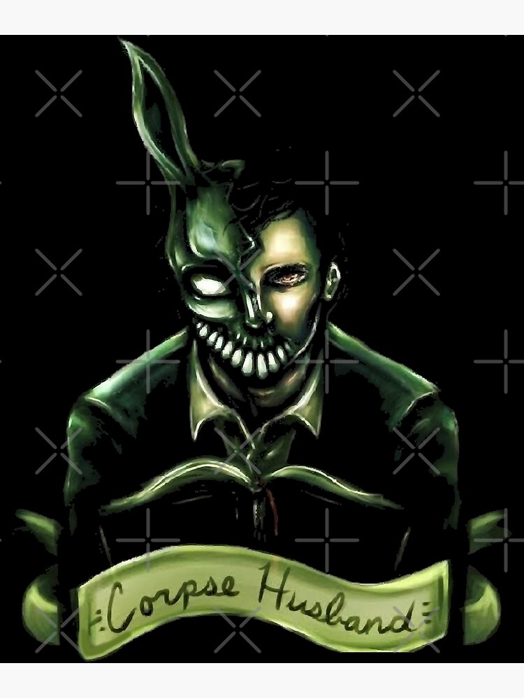 "Corpse husband mask green " Poster for Sale by MaresPatrick | Redbubble