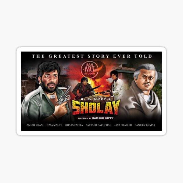 Sholay Gifts & Merchandise for Sale | Redbubble