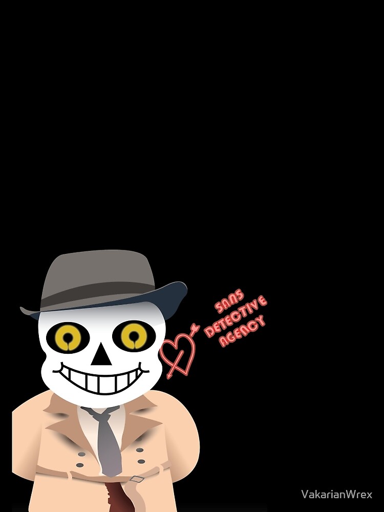 "Sans Valentine's Detective Agency" T-shirt for Sale by VakarianWrex ...