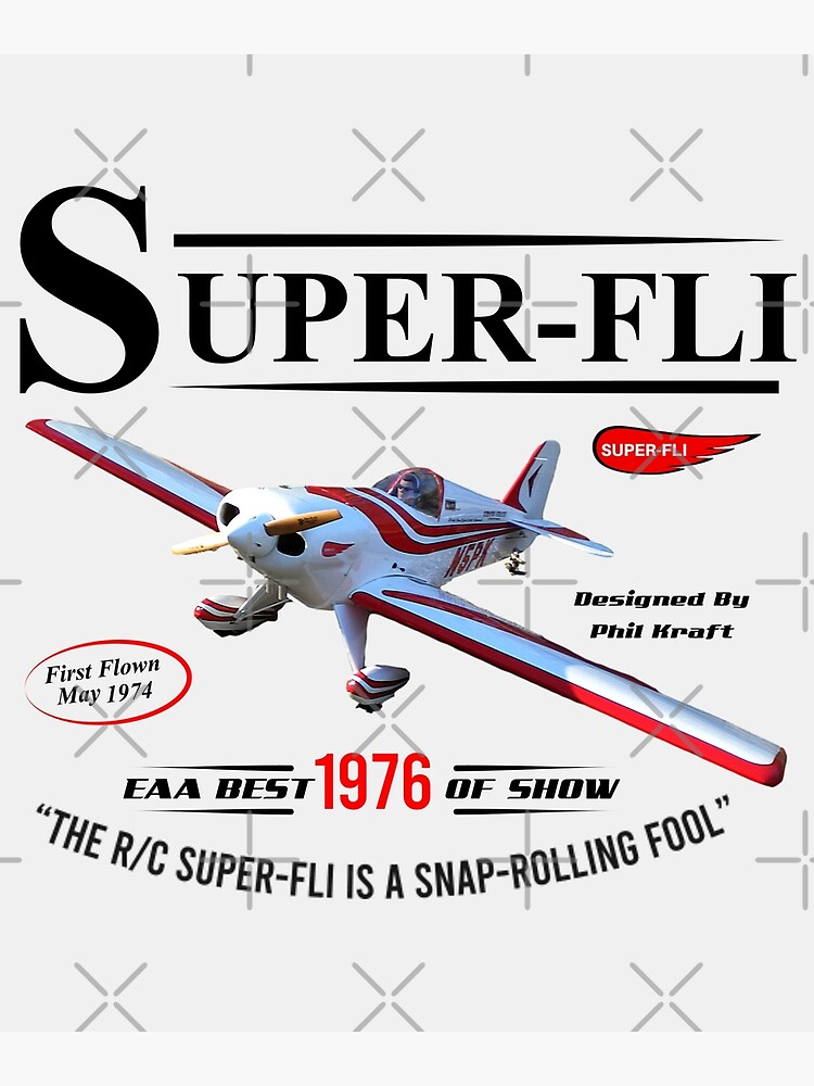"SUPER-FLI--Aerobatic Aircraft" Poster for Sale by tshdesigns | Redbubble