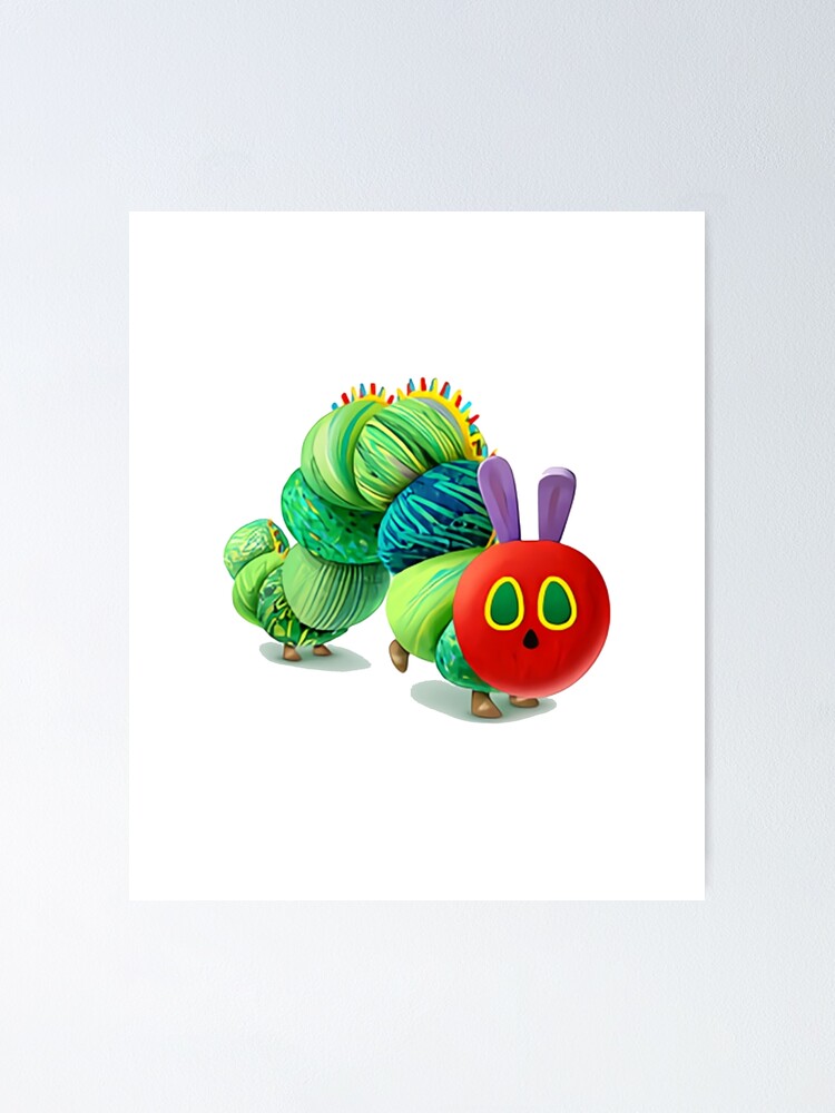 "Very Hungry Caterpillar 3D" Poster by dev-ilyass | Redbubble