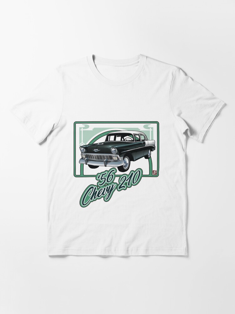 "1956 Chevy" T-shirt for Sale by hatlounge | Redbubble | chevy t-shirts ...