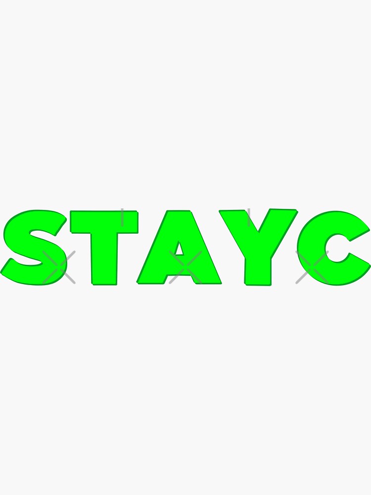 "STAY C - kpop - logo" Sticker for Sale by kitten-minho | Redbubble