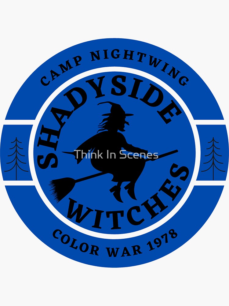 "FEAR STREET - SHADYSIDE WITCHES CAMP NIGHTWING 1978" Sticker for Sale ...