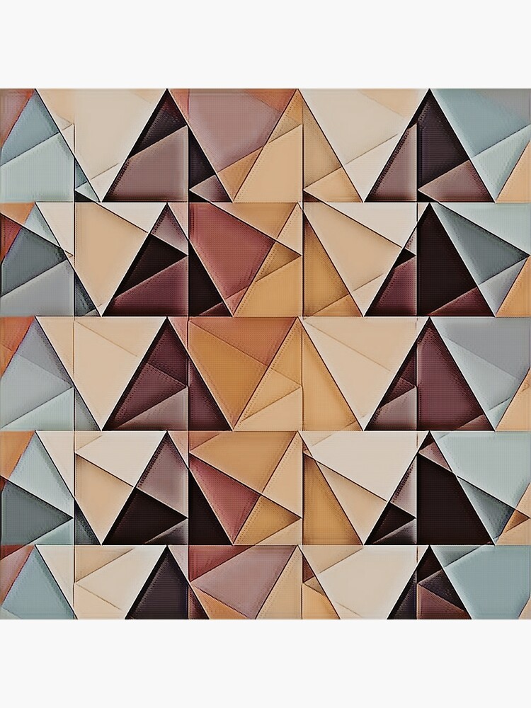 "Bronze Triangle" Poster by themerakistore | Redbubble