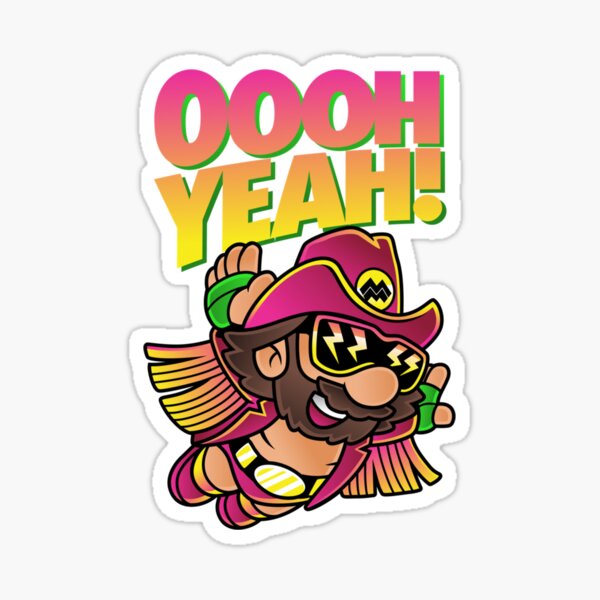 Macho Man Randy Savage Stickers | Redbubble