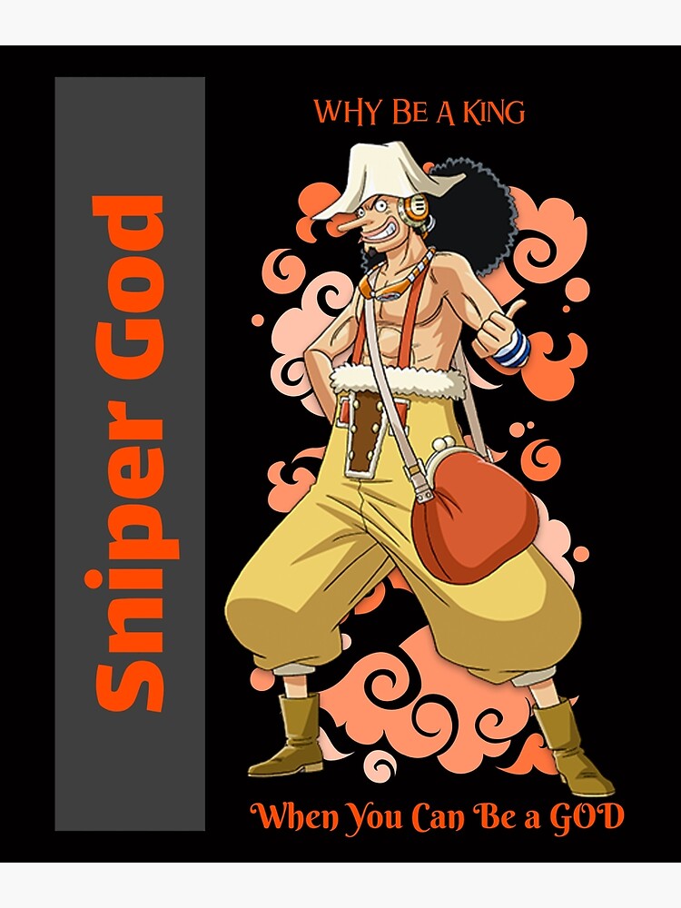 "Sniper God" Poster by Shonen-Apparel | Redbubble