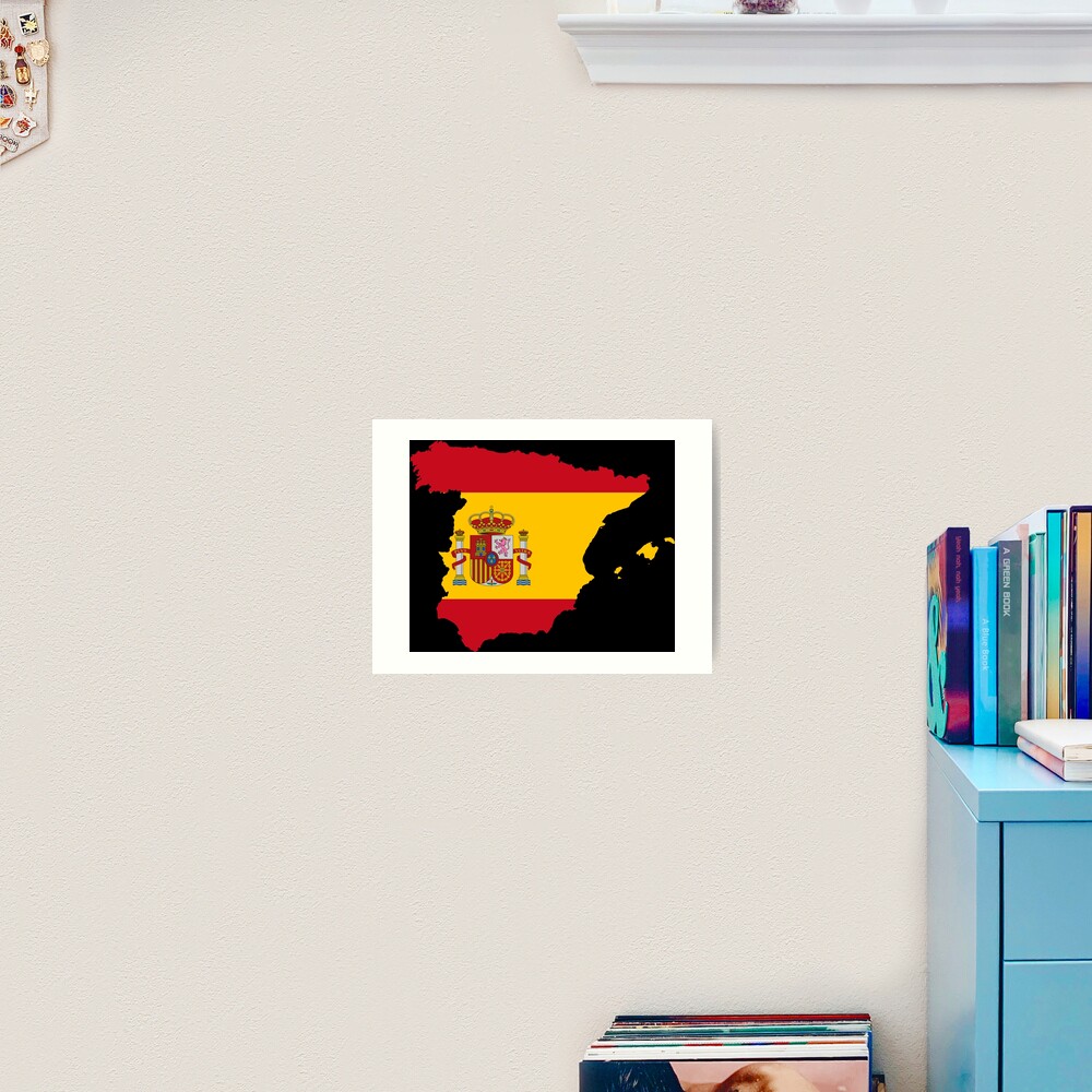"Spain Flag Map" Sticker for Sale by limitlezz | Redbubble