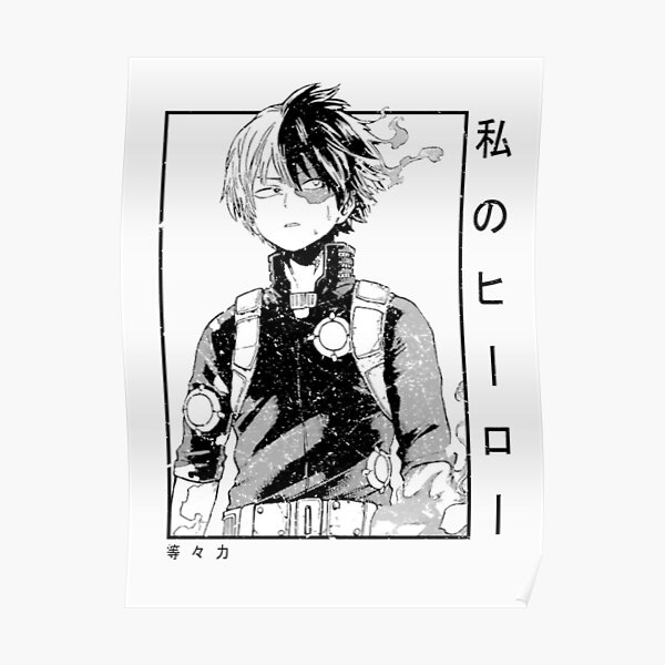 "My Hero Academia Todoroki Shoto" Poster for Sale by Marucchi | Redbubble