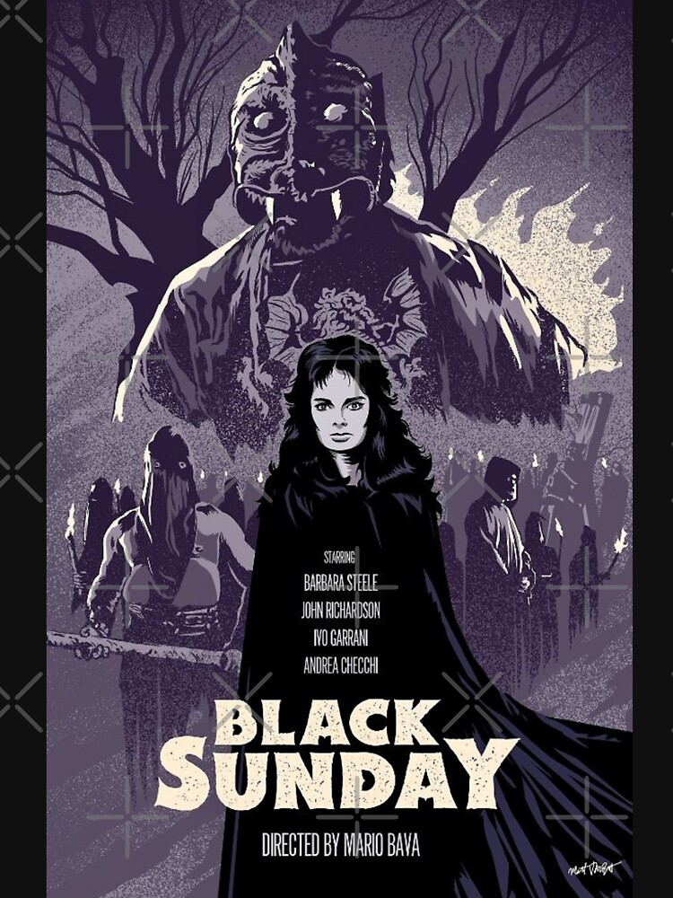 "Black Sunday" T-shirt for Sale by rcmarble | Redbubble | black sunday ...