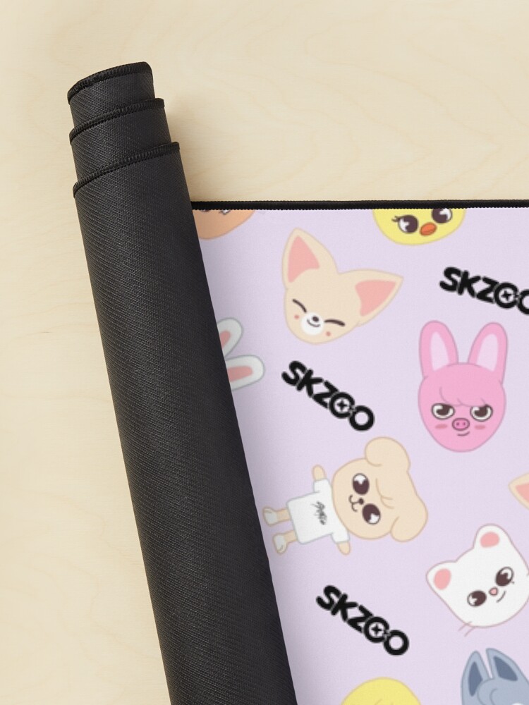 STRAY KIDS (SKZOO) All Members Pattern Desk Mats sold by In-Depth ...