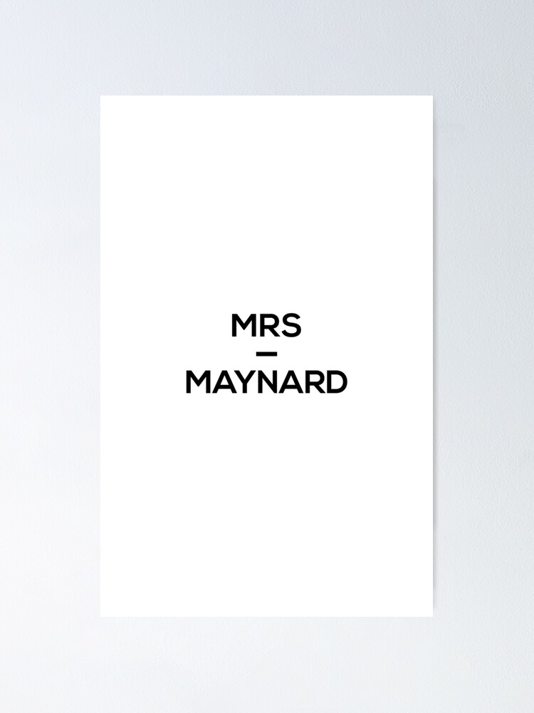 "Mrs Maynard - Jack & Conor Maynard!" Poster by MBroadbridgee | Redbubble