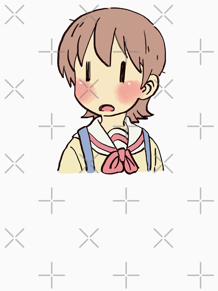 "I draw yuuko (yukko) / funny nichijou meme face" T-shirt for Sale by ...