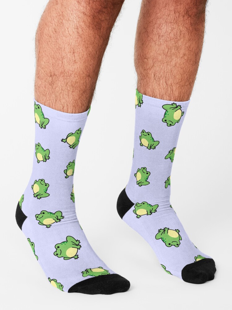 "Frog" Socks for Sale by littlemandyart | Redbubble