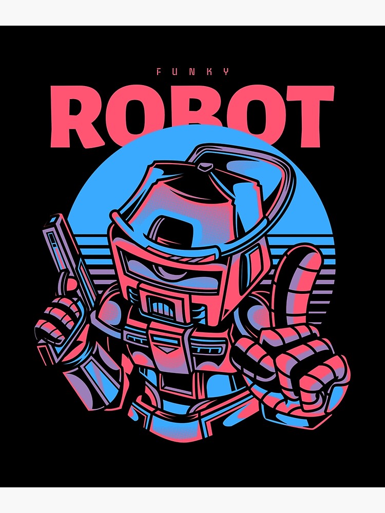 "Robot Urban Themed Streetwear" Art Print for Sale by Storopia | Redbubble