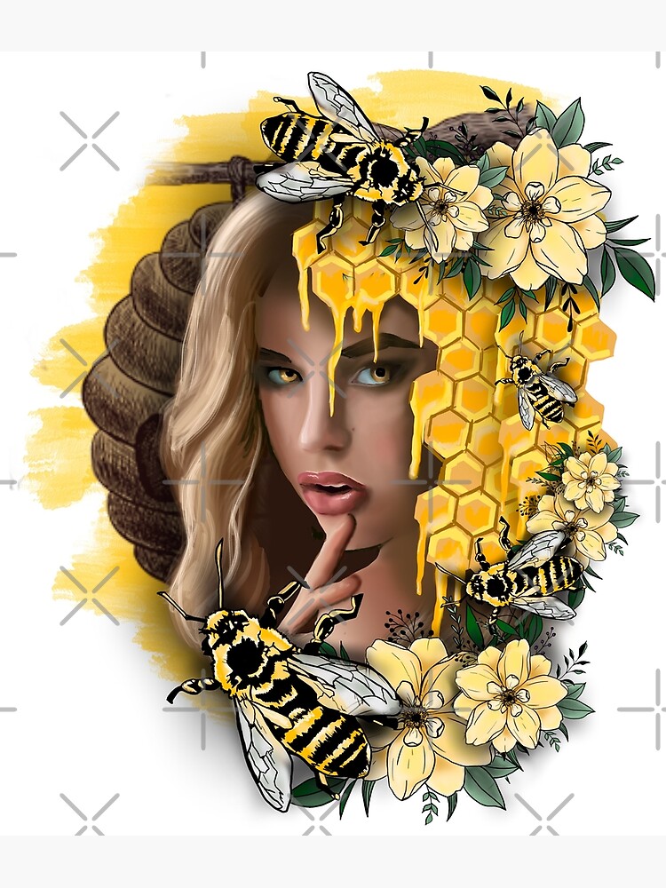 "Queen Bee" Poster for Sale by whystherumgone | Redbubble