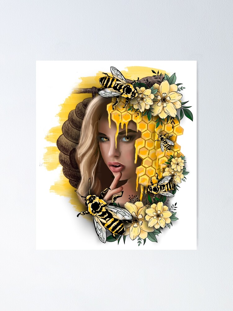 "Queen Bee" Poster for Sale by whystherumgone | Redbubble