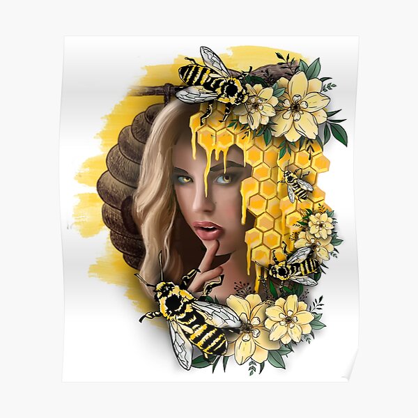 "Queen Bee" Poster for Sale by whystherumgone | Redbubble