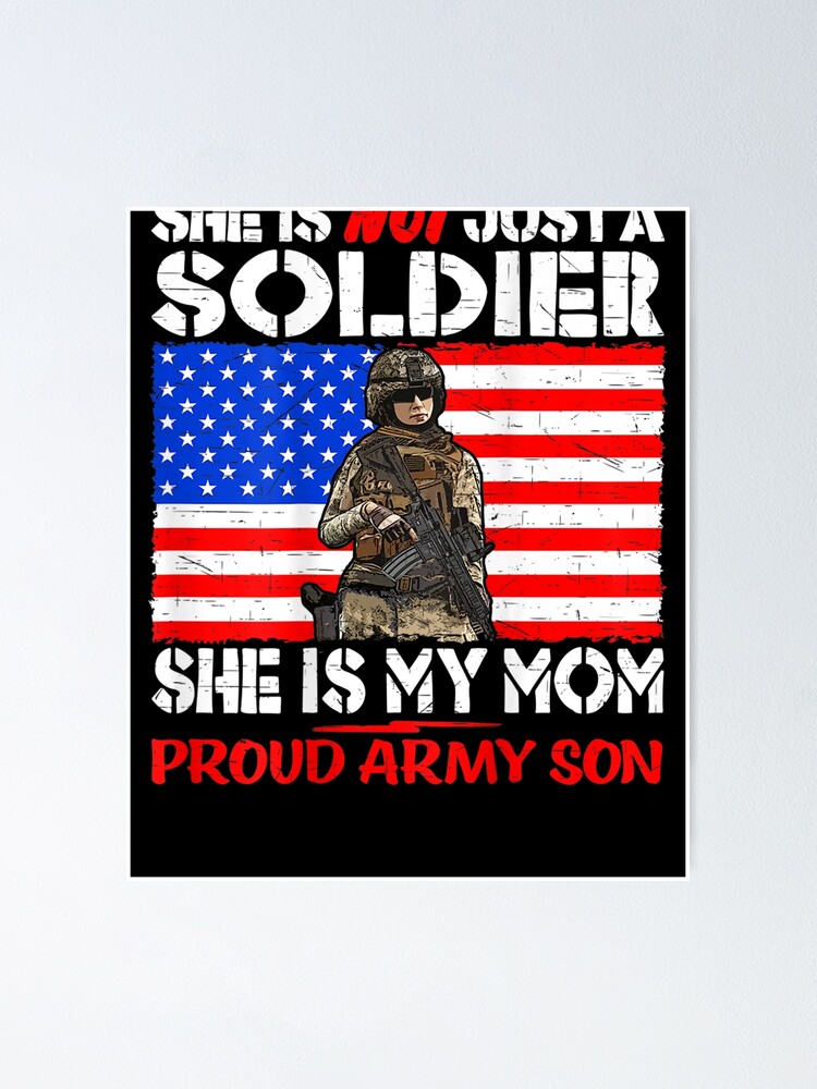 "Soldier Hero Proud" Poster for Sale by robinxam | Redbubble
