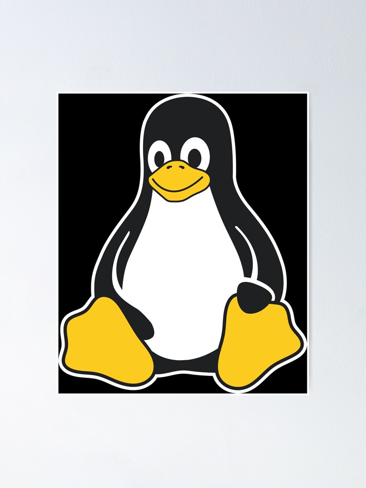 "Linux HQ illustration - Version 2" Poster for Sale by C99gl | Redbubble