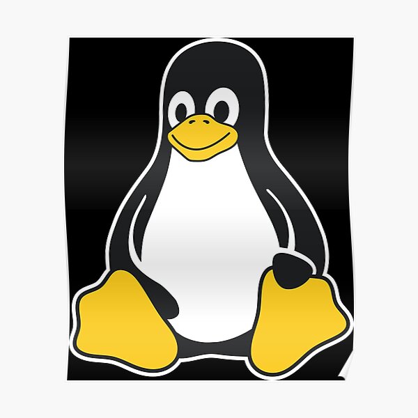 "Linux HQ illustration - Version 2" Poster for Sale by C99gl | Redbubble