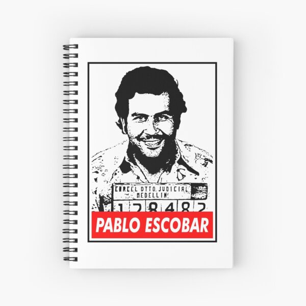 "Pablo Escobar (Narcos)" Spiral Notebook for Sale by flapjacksbutter ...