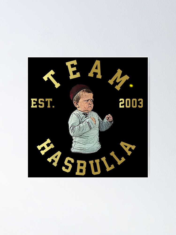 "Hasbulla Magomedov - Team MMA Hasbulla Fight Meme" Poster by Zirrko ...