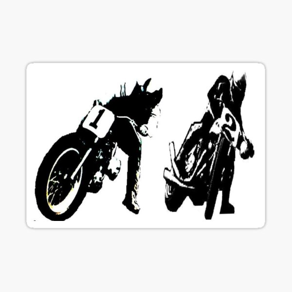 "Side By Side Action" Sticker for Sale by 113DESIGN | Redbubble