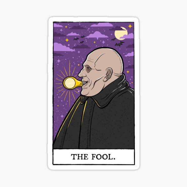 "The Fool Tarot Card" Sticker for Sale by agliarept | Redbubble