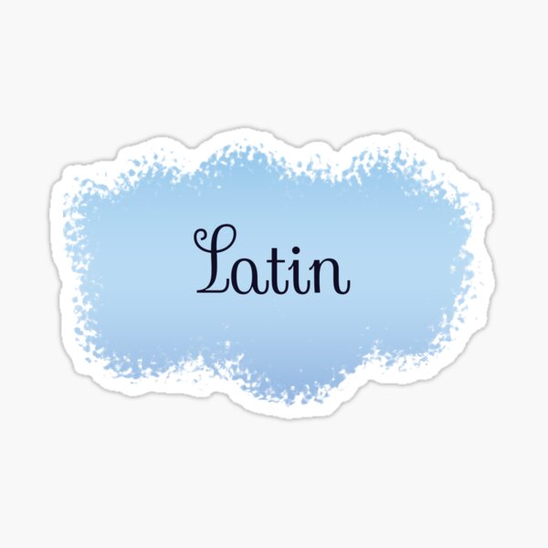 "Latin School Subject Label - Swamp" Sticker for Sale by IrinchiDE ...