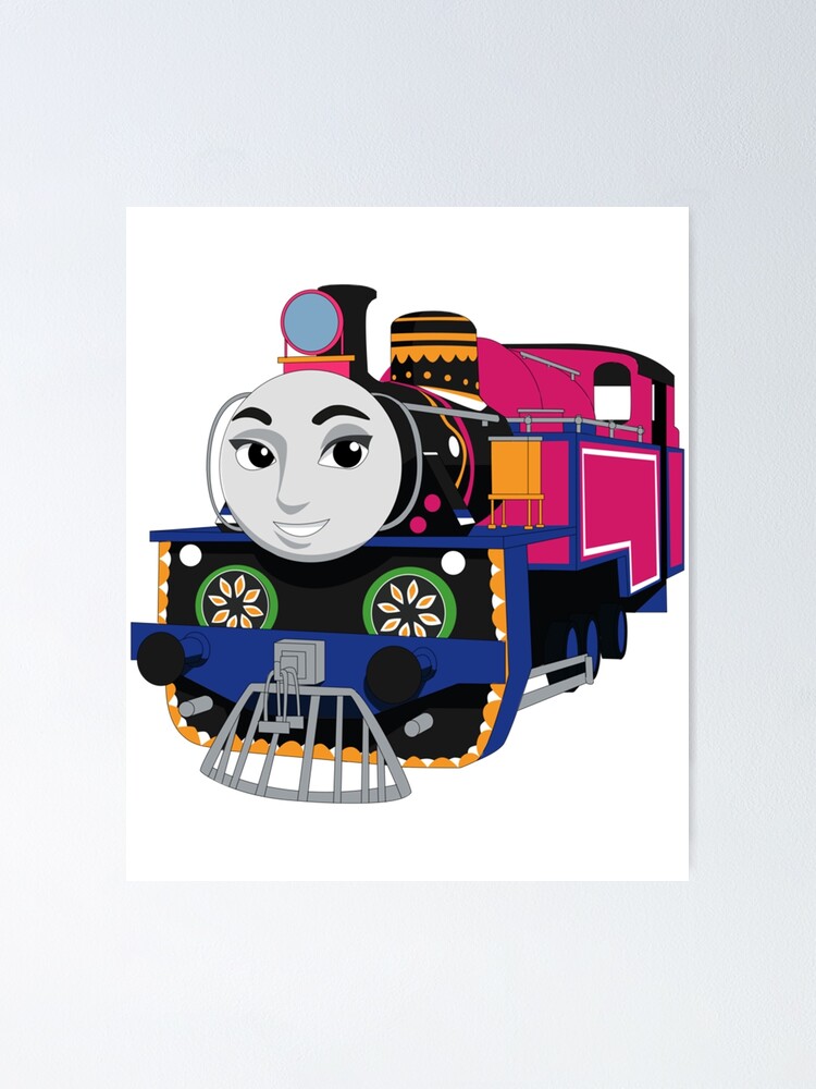 "Thomas The Train" Poster for Sale by UndertheMoonSVG | Redbubble