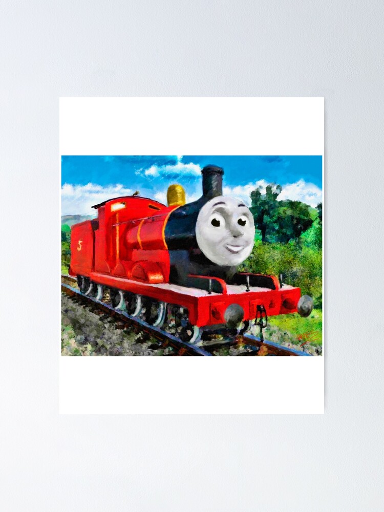 "Thomas the Tank Engine " Poster for Sale by UndertheMoonSVG | Redbubble