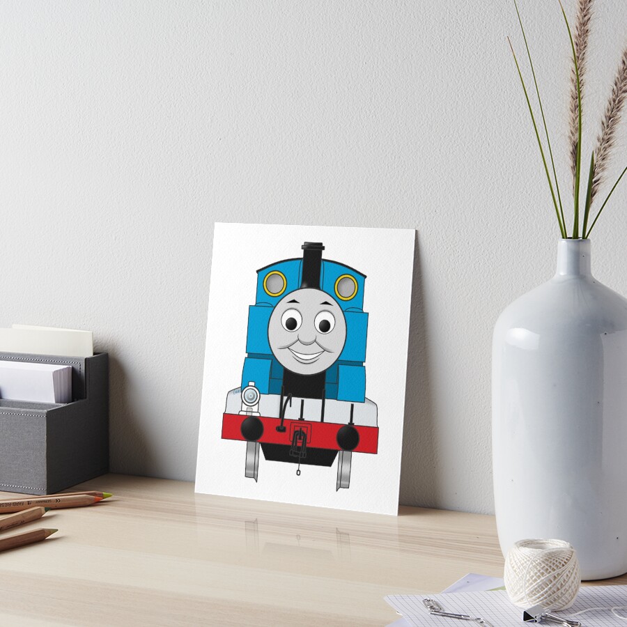 "Thomas The Train" Art Board Print for Sale by UndertheMoonSVG | Redbubble