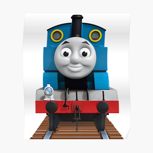 "Thomas The Train" Poster by UndertheMoonSVG | Redbubble