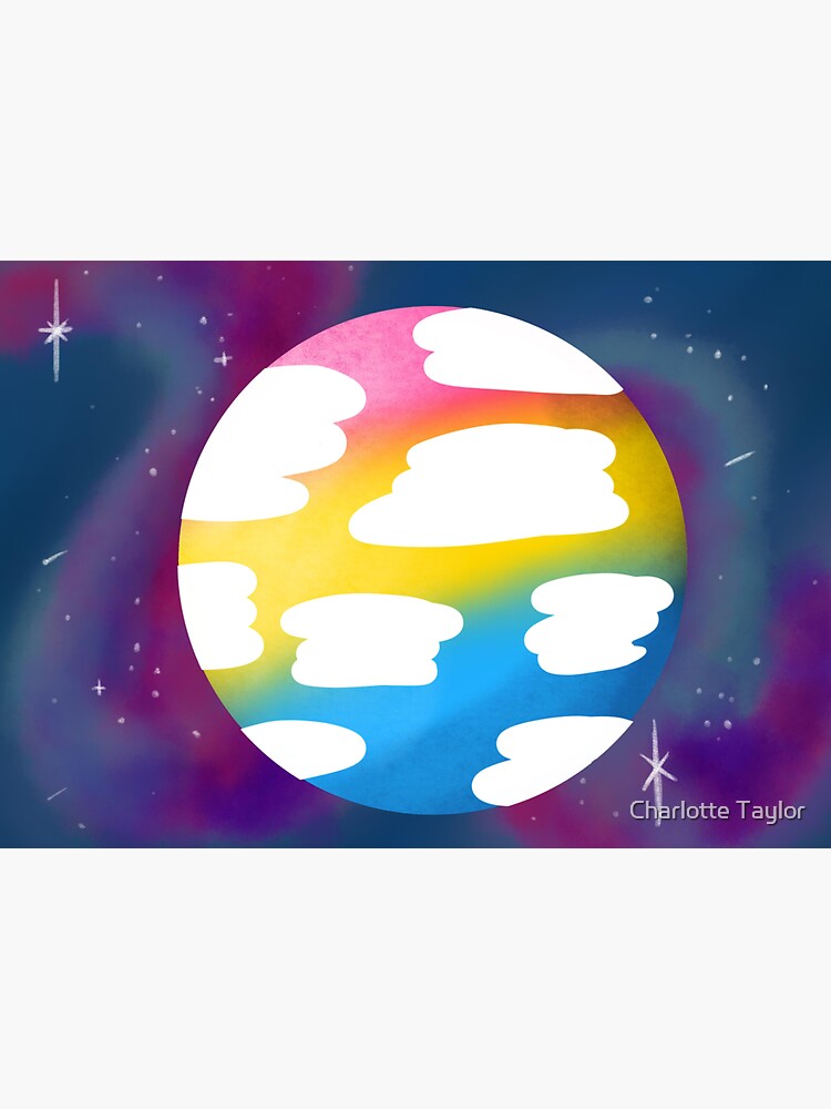 "Pride Flag - Planet Pansexual" Sticker for Sale by CharlotteTaylor ...