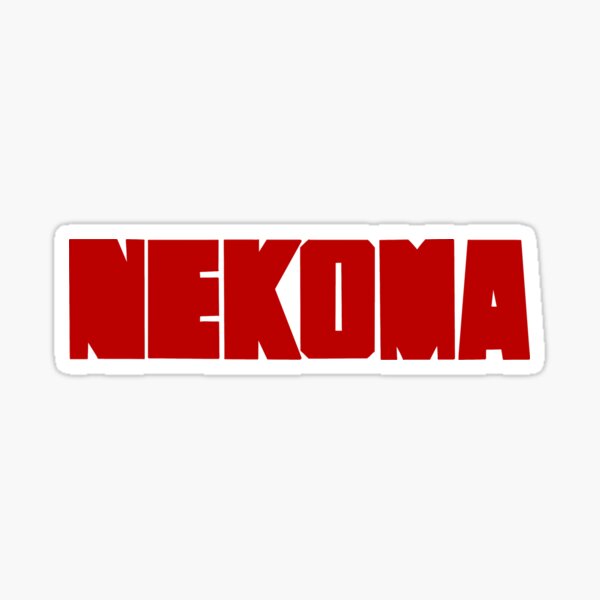 "Nekoma" Sticker by catleeclaw | Redbubble