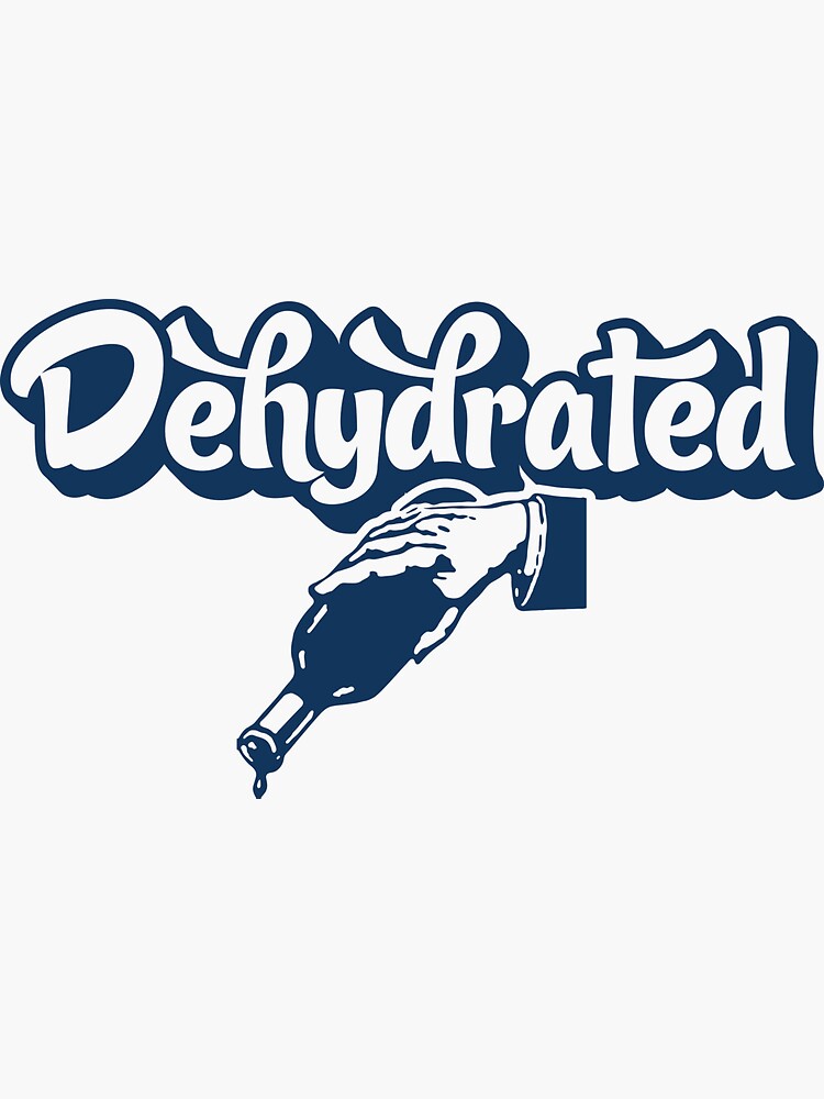 "Cool dehydrated logo" Sticker for Sale by willytwoshoes | Redbubble