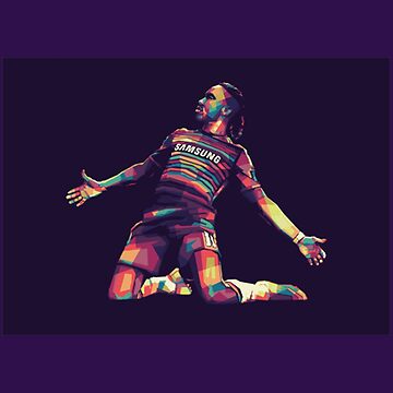 "Didier Drogba " Sticker for Sale by UndertheMoonSVG | Redbubble