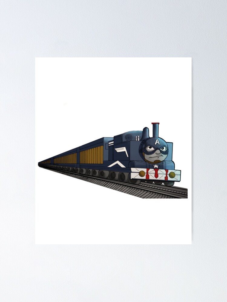 "Thomas The Tank Engine" Poster for Sale by UndertheMoonSVG | Redbubble