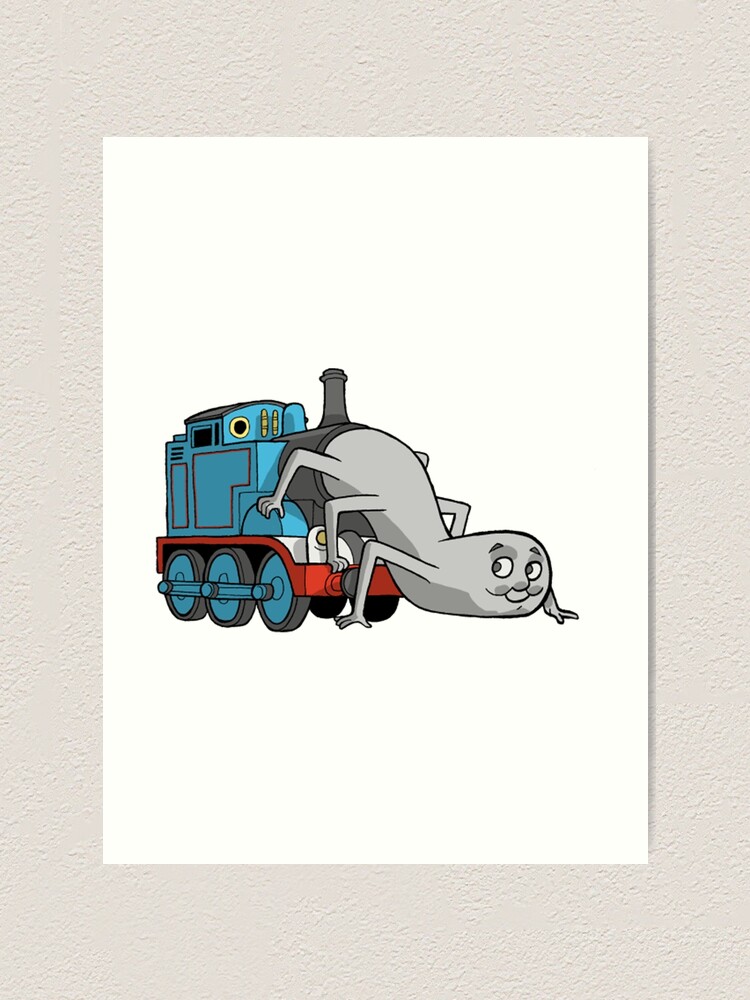 "Thomas The Tank Engine" Art Print by UndertheMoonSVG | Redbubble