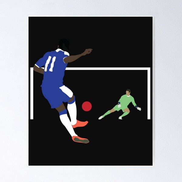 "Didier Drogba " Poster for Sale by UndertheMoonSVG | Redbubble