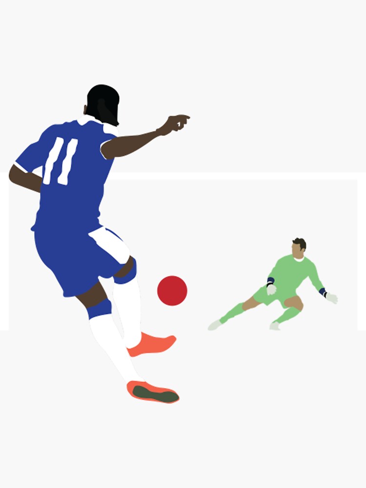 "Didier Drogba " Sticker for Sale by UndertheMoonSVG | Redbubble