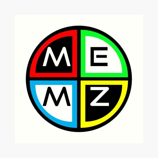 "Standard MEMZ Logo" Art Print by a-memz-art | Redbubble